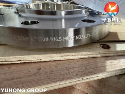 China ASTM B564 UNS N10276 C276 Aufsteckflansch RF für gefährliche Industrieabfälle zu verkaufen