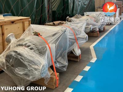 China ASME VIII-1 Intercambiador de calor de tubos en U revestido UNS N06600 para el proceso cloro-álcali NACE MR0175 en venta