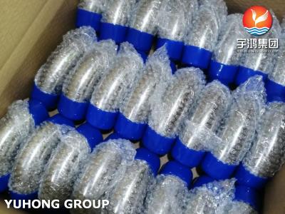 China ASTM A403 WP321-S Austenitic Stainless Steel 180° Elbow Round Bend For Changing Direction of Pipeline for sale