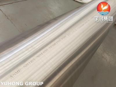 China ASTM SB163 N04400 Seamless Pipe Monel 400 EN10204 3.1 Certified for sale