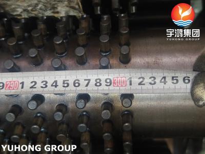 China ASTM A335 P5 P9 P11 P22 Studded Tube Heat Exchange System for sale