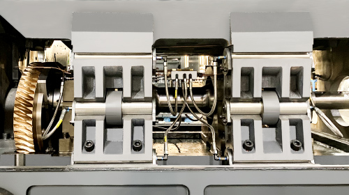 Variable speed worm gear drive mechanism