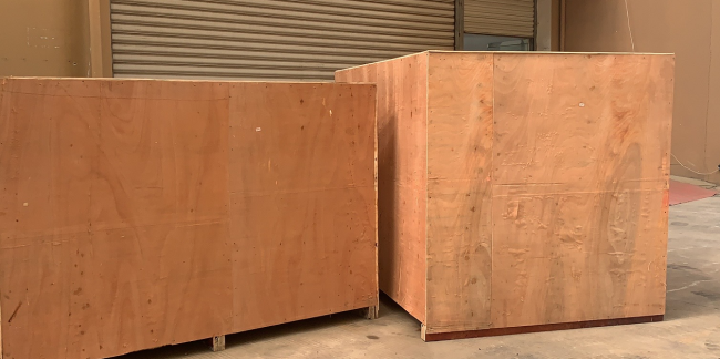 Machine Shipping Preparation
