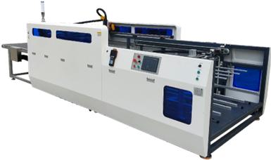 China Máquina de corte automática CNC Gluer Control PLC fácil aprendizaje y operación en venta