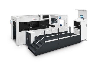 China Automatisierte Hochgeschwindigkeits-Stanzmaschine 1060×760mm mit Ausbrechen und Vereinzeln zu verkaufen