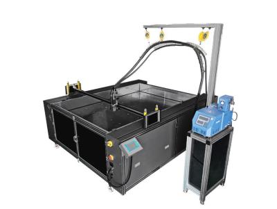 Chine Machine à coller CNC haute précision, à base d'eau, avec 2 postes de travail à vendre