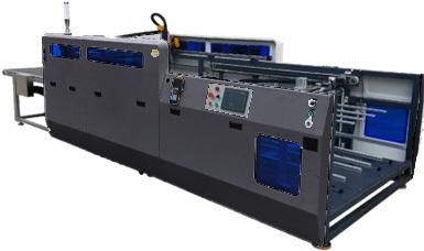 China Máquina de corte XY de fácil manejo para pintar con pegamento, troqueladora automática de 8 bares en venta