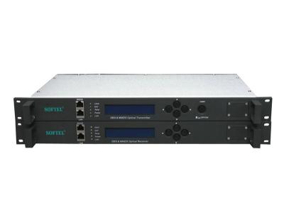 China Transmisor óptico y receptor de la TV vía satélite en venta