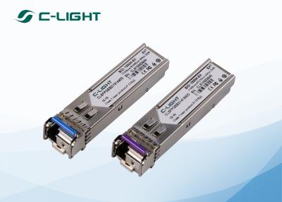 Китай 1,2 5GBi - Di 1550/1310 приемопередатчиков горячие Pluggable до 40KM SFP, 80KM, 120KM продается