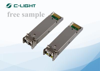 Китай 1.25G модуль сети приемопередатчика 80km ZX 1550nm GE SFP оптически продается
