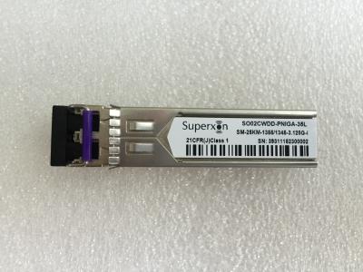 Китай Модуль 20km HCWDM 6WL SFP Я-temp SMF оптически, приемопередатчик волоконной оптики продается
