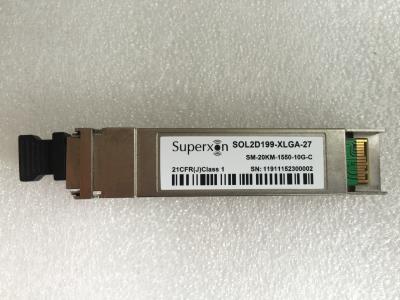 Китай Модули SFP волокна DFB 1.25Gbs 40km с одиночным разъемом штепсельной розетки LC продается