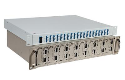China 100GHZ fibra óptica Mux Demux con el módulo de rejilla puesto en orden termal de la guía de onda en venta