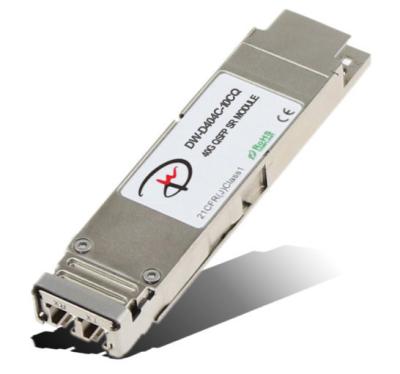 中国 標準的な sm 繊維の 40G QSFP+ LR4,10 km、視覚モジュール 販売のため