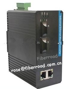 Cina Gigabit industriale 10/100/1000Base-TX del convertitore di media della fibra RJ45 in vendita