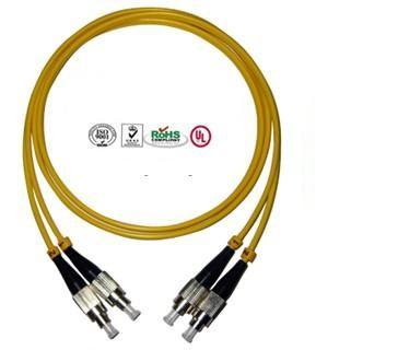 Cina Perdita di inserzione bassa a fibra ottica materiale dei centri/12 centri del doppio del cavo di toppa di LSZH FC in vendita