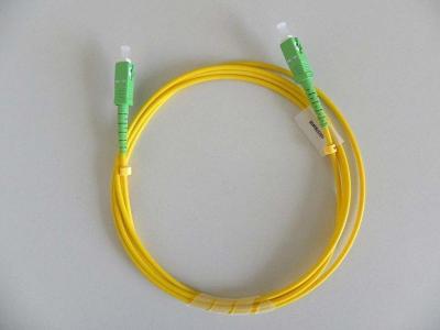 Cina perdita della toppa di 0.9mm LSZH del cavo di inserzione bassa semplice a fibra ottica dello Sc/APC MP in vendita