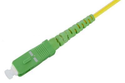 Cina Cavo a fibra ottica della toppa del connettore APC/dello Sc, cavo duplex del PVC della Web-scala in vendita