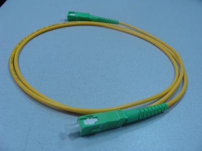 Cina Connettore a fibra ottica dello Sc/APC del cavo di toppa di simplex 2.0mm LSZH a Sc/APC MP in vendita