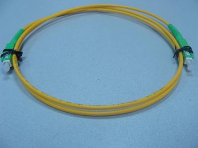 Cina Cavo semplice a fibra ottica del cavo di toppa di alta attenuazione di riflessione MP 3.0mm LSZH in vendita