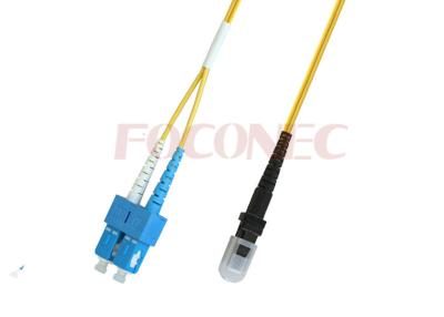Cina Sc al cavo di toppa a fibra ottica di MTRJ, cavo a fibra ottica monomodale della toppa di G652D in vendita