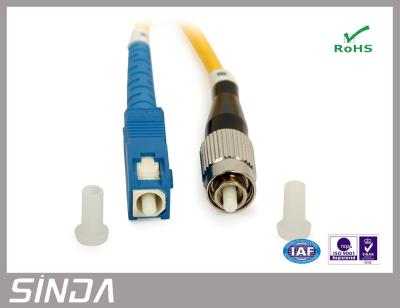 Cina Rete bassa ottica di attenuazione di riflessione CATV di perdita di inserzione del cavo di toppa FC/dello Sc 9/125um alta in vendita