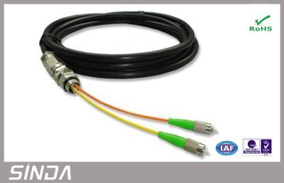 Cina Treccia a fibra ottica impermeabile del cavo impermeabile della treccia della fibra ottica di FTTH CATV in vendita