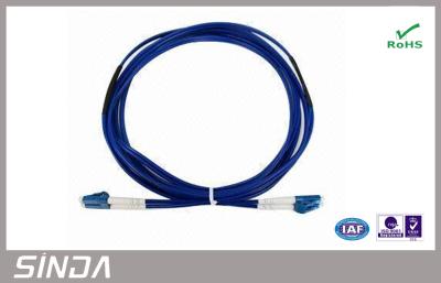 Cina Cavo di toppa a fibra ottica di LC corazzato, saltatore a fibra ottica corazzato d'acciaio in vendita