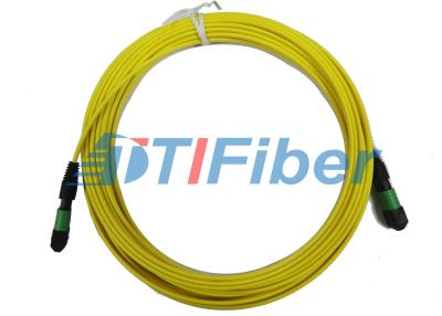 Cina 12 cavo di toppa a fibra ottica del centro MTP con il cavo a fibre ottiche rotondo di 3.0mm in vendita