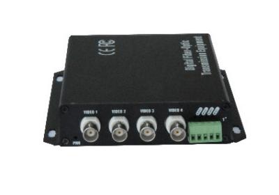 Cina Video trasmettitore ottico di RS485 4ch del connettore 1310nm/1550nm 600ohm di BNC in vendita