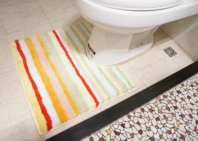 Cina Stuoie domestiche/dell'hotel del bagno della toilette del pavimento, non tappeti da bagno lavabili di scivolo in vendita