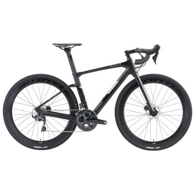 Cina Doppio tramite la bici 9.5kg leggero grigio nero della ghiaia di Savadeck dell'asse in vendita