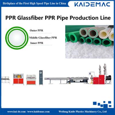 China Linha de produção de tubos PPR / PE Máquina de fabricação de tubos reforçados com fibra de vidro à venda