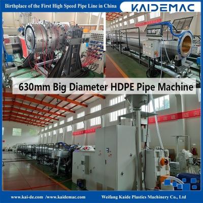 中国 315 - 630mm 大直径HDPEパイプ生産ライン,HDPE水道パイプ挤出ライン 販売のため