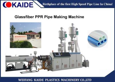 China Linha de produção diâmetro da tubulação de KAIDE PPR de 20mm-110mm com controle do PLC de Siemens à venda