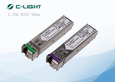 Cina 1000 moduli ottici bassi TX1310nm 60Km LC Dulplex del ricetrasmettitore di BIDI in vendita