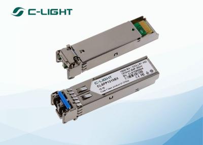 China Conector frente e verso óptico EX do transceptor 155M 1310nm 40km LC de SMF SFP à venda