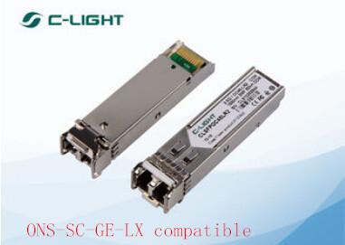 Cina Modulo ottico CISCO del ricetrasmettitore di ONS-SC-GE-LX 1000BASE-LX SFP compatibile in vendita