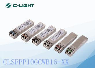 Cina Moduli ottici LC Cisco compatibile dei ricetrasmettitori di Ethernet dei DOM 10GBase SFP + di CWDM di DDM in vendita