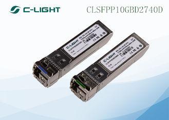 Китай Модули приемопередатчика SFP 40Km 10Gbps BIDI оптически одиночным волокном DDM продается