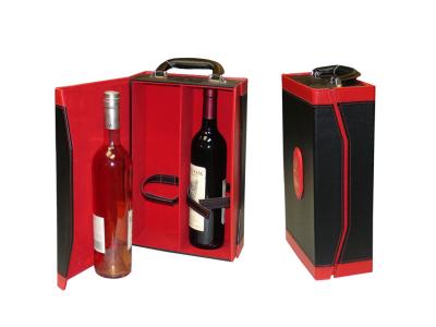 China Haber sellado grabado en relieve, caliente del plegamiento, el mate o Grossy laminaron las cajas de almacenamiento de madera para el regalo del vino en venta