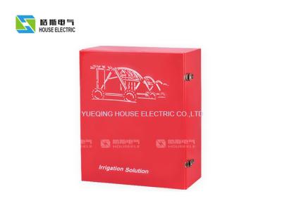 中国 赤い電気芝生の散水装置のコントロール パネル カーボンLCD表示 販売のため