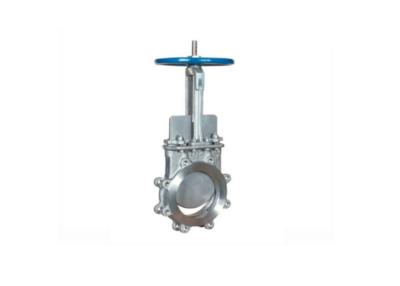 Cina Valvola a saracinesca del coltello del wafer SS304 DN150 PN10 PN16 ISO9001 in vendita