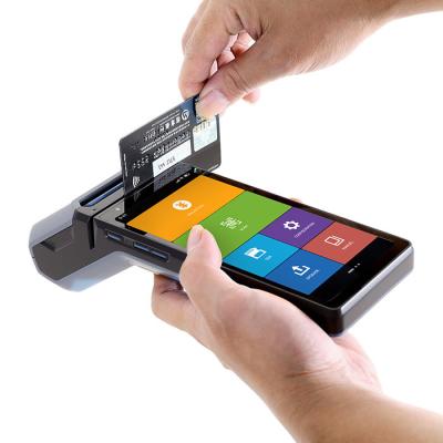 Cina Terminale Bluetooth di posizione di Android Handheld del lettore di schede di IC con la stampante termica in vendita