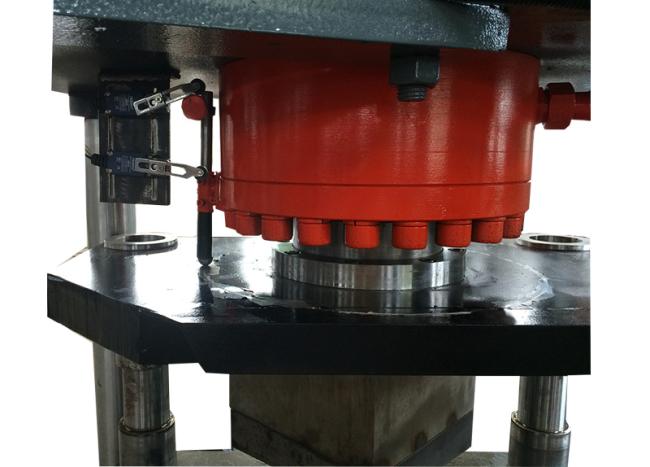 Hydraulic Notching/Marking Machine For Angles Electrical Rotary QJ200 (Patent) Hydraulic Notching/Marking Machine For Angles Electrical Rotary QJ200 (Patent)