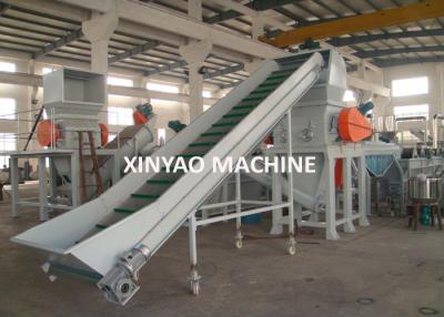 China Plastic PET Bottle Recycling Machine Plant Water cooling tank Double station for sale