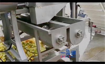 China 1.5T/H SUS304 Pineapple Crusher Pulping Juicing Machine for sale