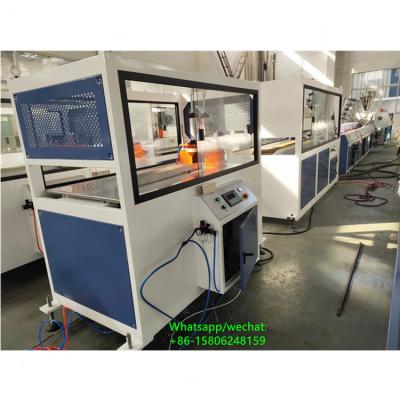 中国 Building Material Stores PVC Door Frame Profile Making Machine /WPC Profile Extrusion Line 販売のため