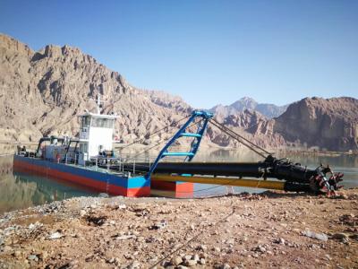 Σκληρή χωρητικότητα 360 Cbm/H μήκος 36 M 12 ίντσες σκάφος αποβρύθμισης με χωρητικότητα ροής νερού 2200 M3/H YSCSD350