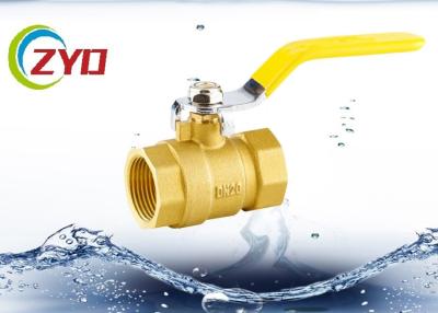 Cina Valvole a sfera d'ottone di pezzo fucinato caldo per la maniglia del livello del ferro del filo maschio dell'acqua in vendita
